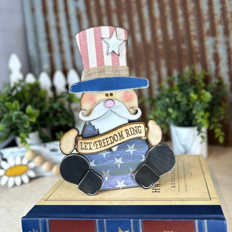 Uncle Sam Figurine - Etsy