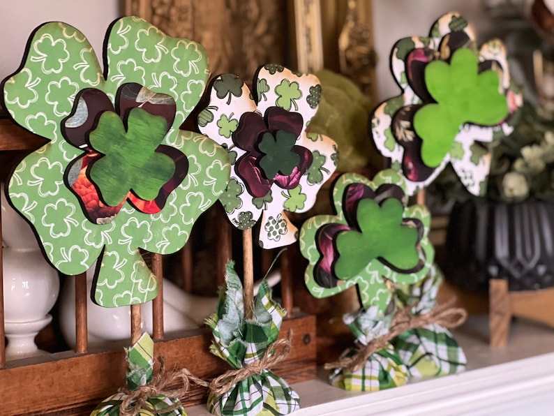 Shamrock SVG: St. Patrick's Day Laser Cut Files (digital Download) - Etsy