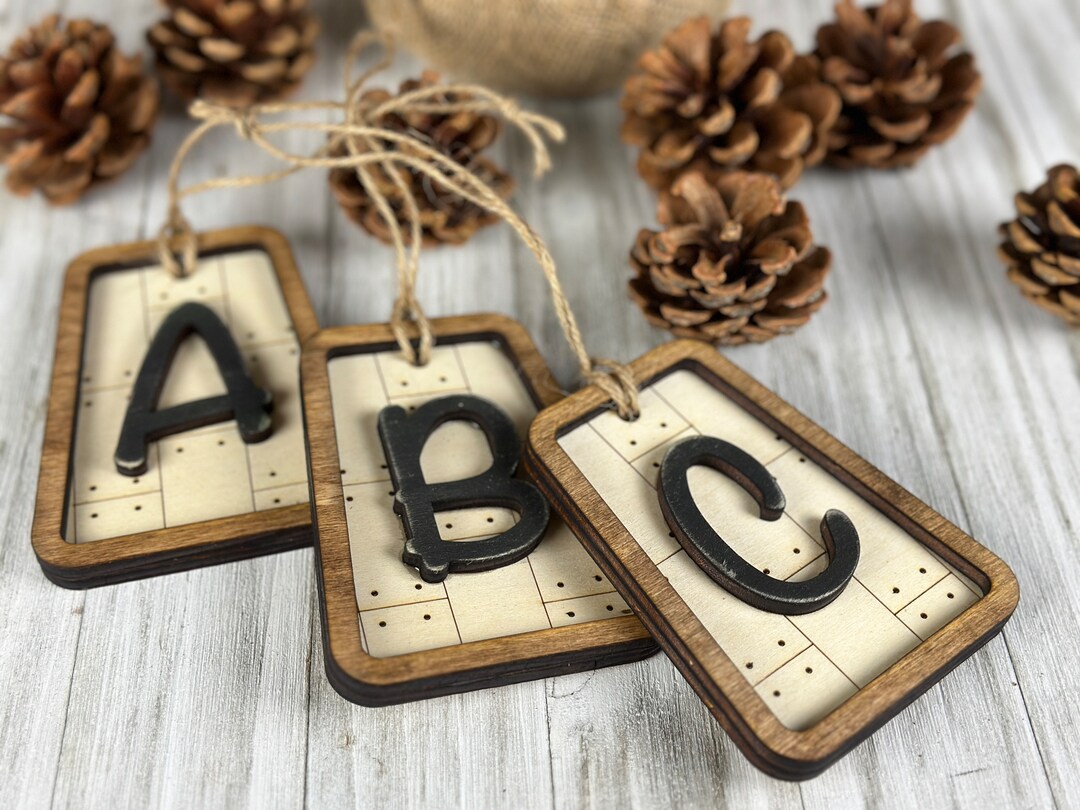 Pallet/shiplap Modern Farmhouse Alphabet Ornament SVG Digital Download ...