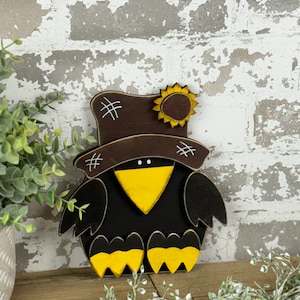 Scaredy Crow, Shelf Sitter, SVG Digital Download for Glowforge or Laser ...