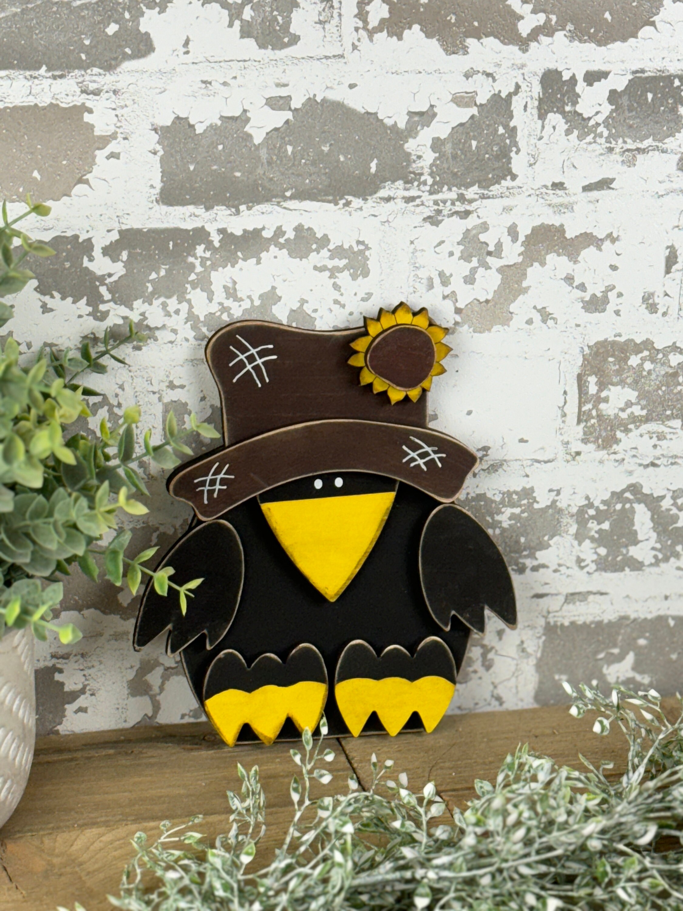 Scaredy Crow, Shelf Sitter, SVG Digital Download for Glowforge or Laser ...