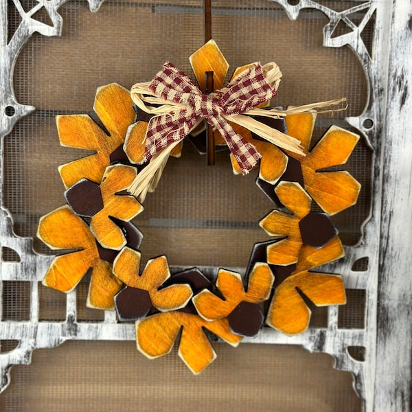 Black Eyed Susan Wreath - Etsy