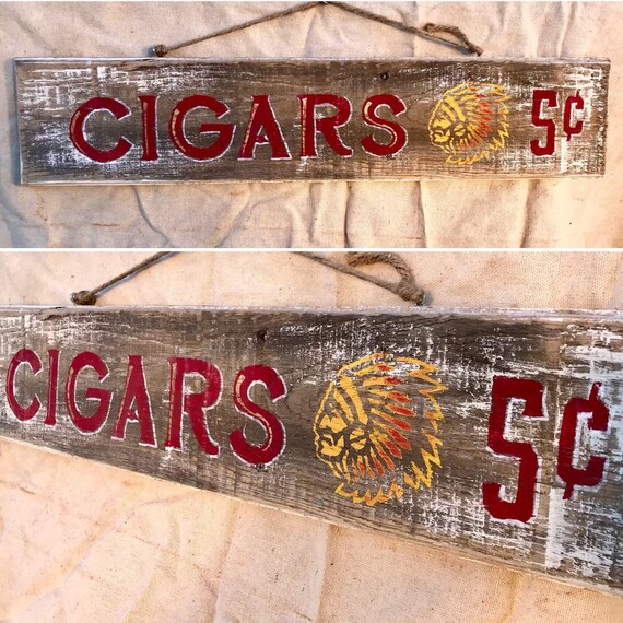 Cigars 5 Cents Sign Farmhouse SVG Digital Download for - Etsy
