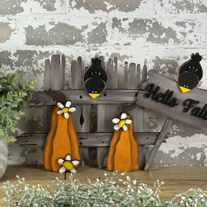 Rustic Fence, Pumpkins, Crows Farmhouse SVG Digital Download for ...