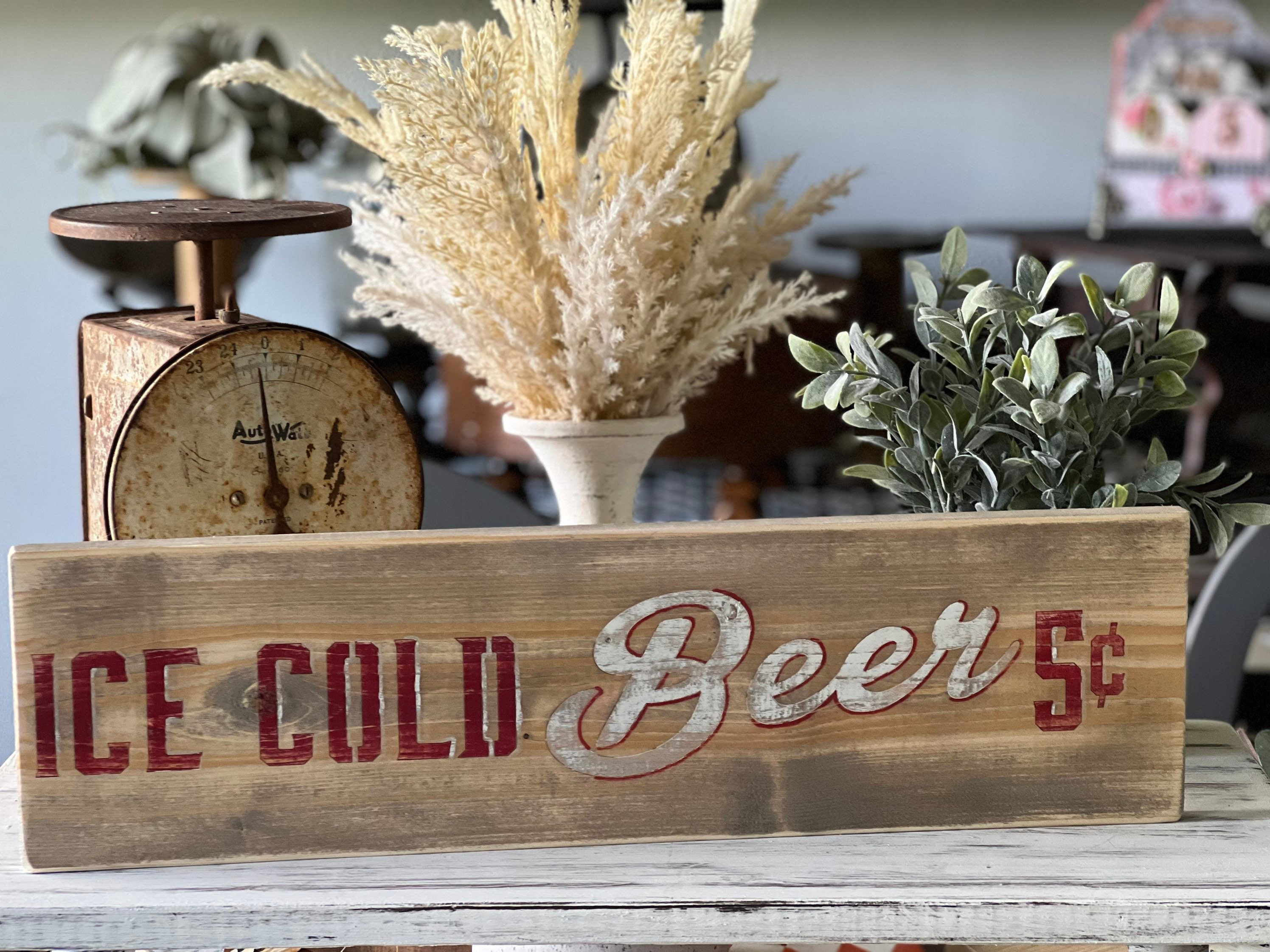 Beer 5 Cents Sign Farmhouse SVG Digital Download for - Etsy