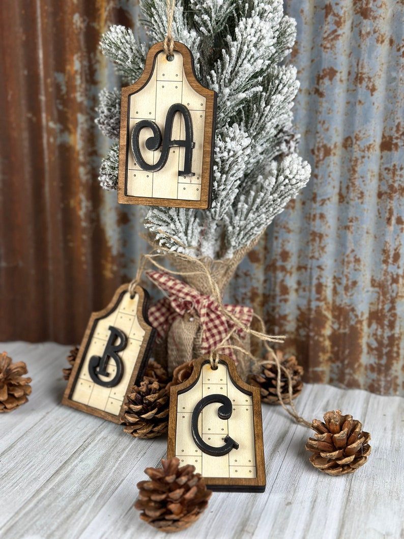 Pallet/shiplap Farmhouse Alphabet Ornament SVG Digital Download for ...