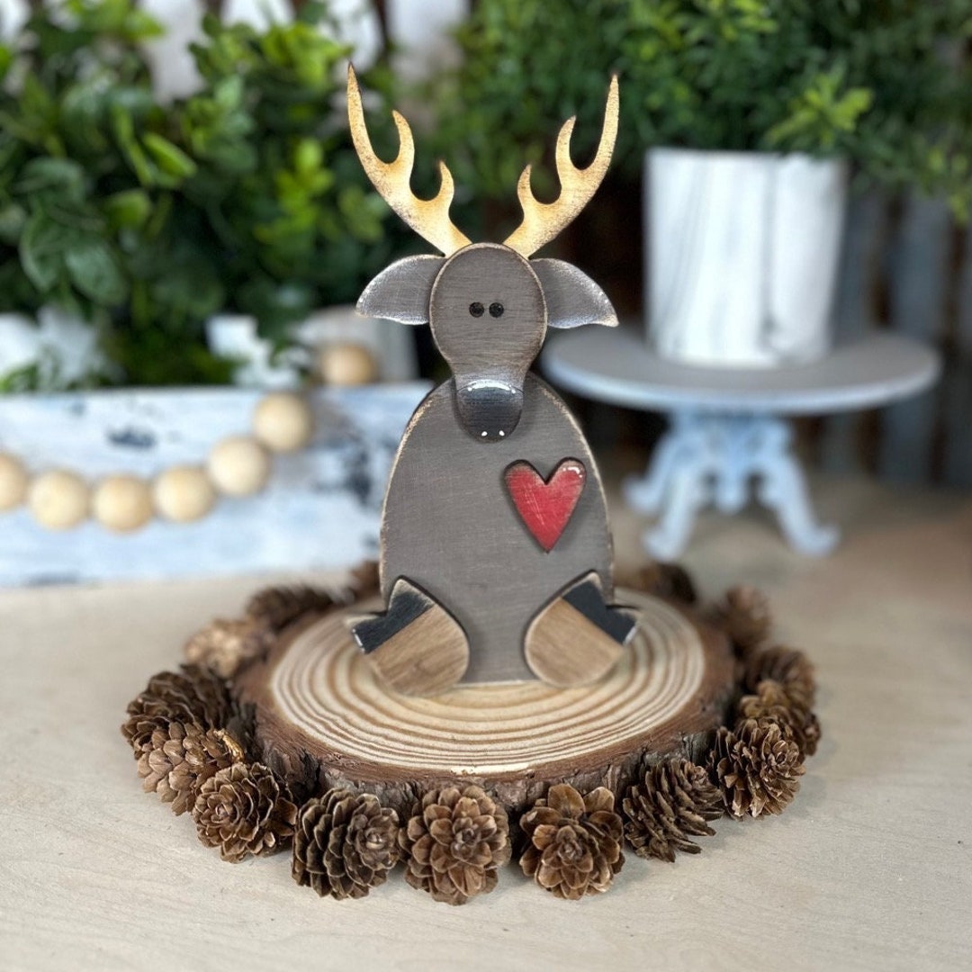 Deer, Shelf Sitter, SVG Digital Download for Glowforge or Laser Not a ...