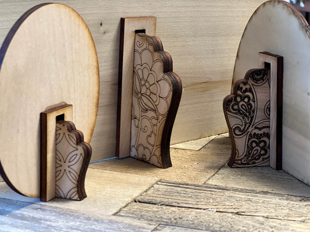 Ornate Easel SVG File: Laser Cut Shelf Sitter Stand (digital Download ...