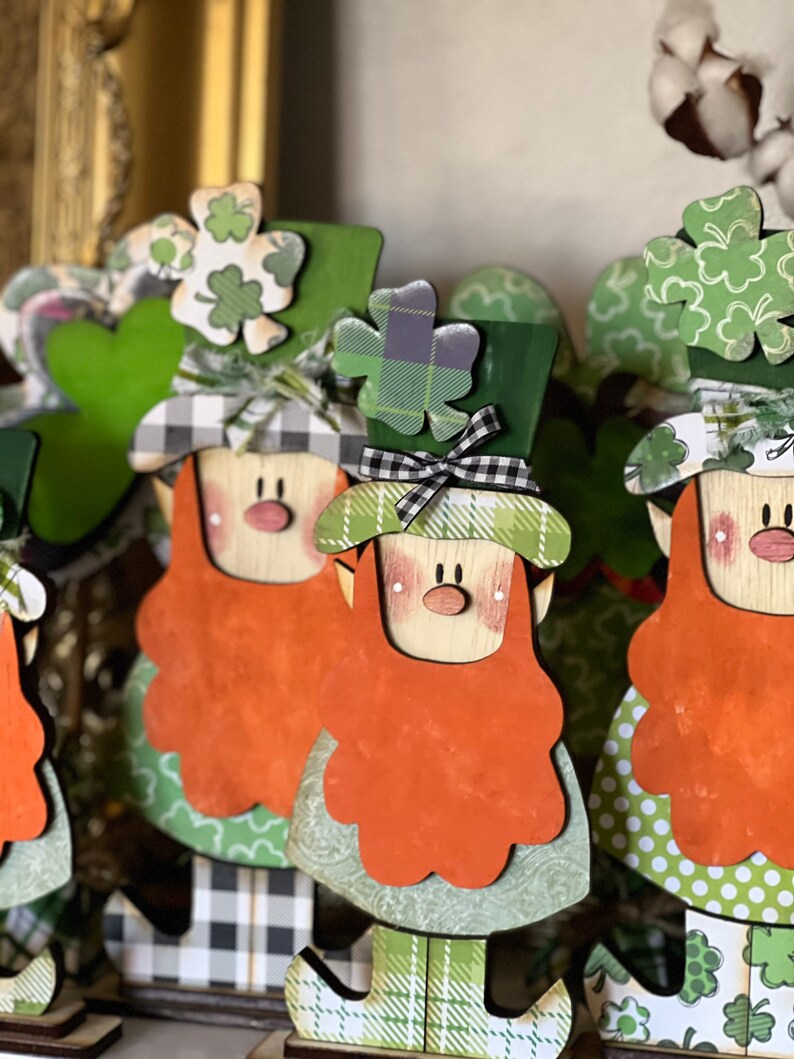 Leprechaun St. Patricks Day Set of 3 SVG Digital Download for | Etsy