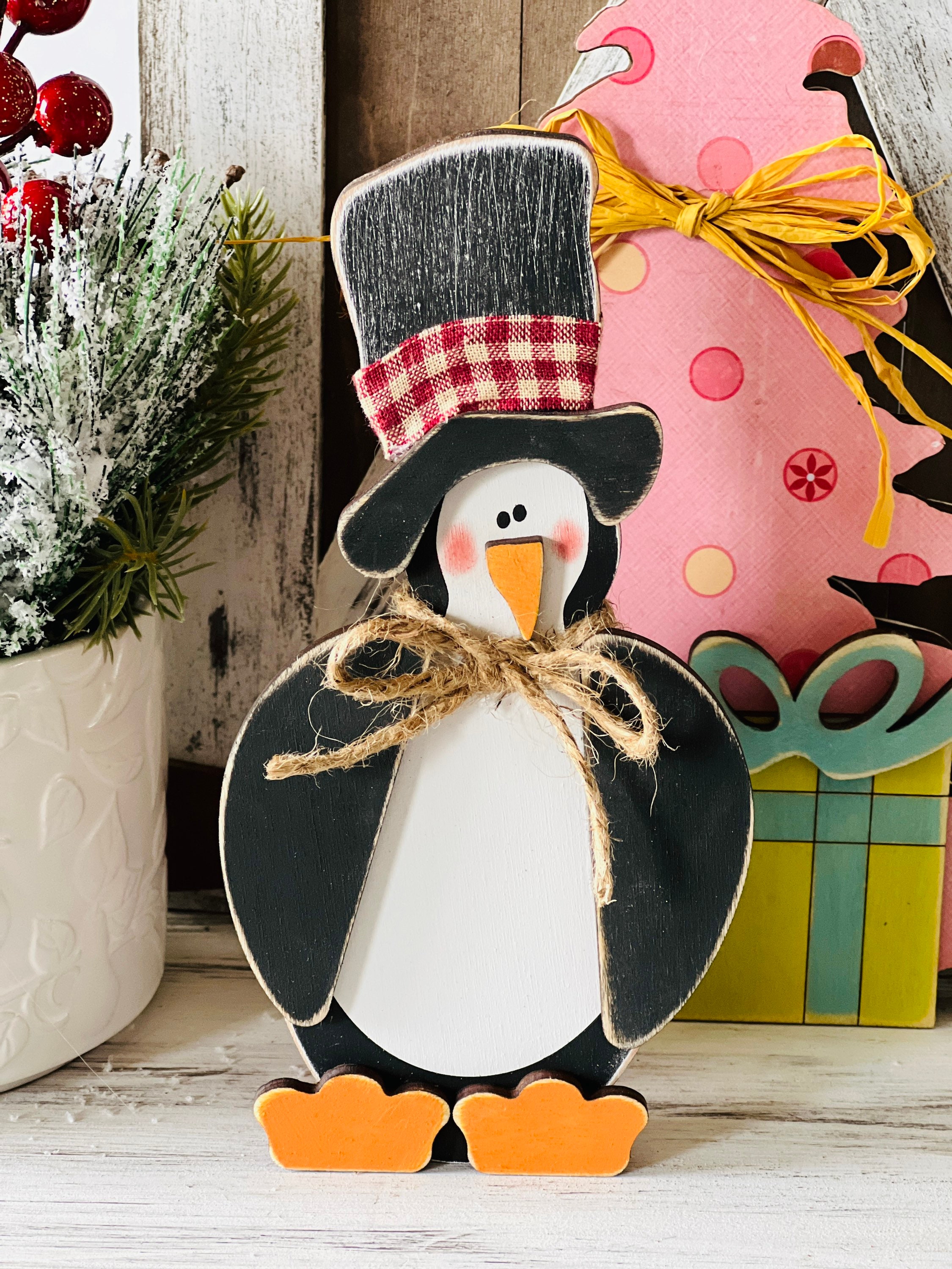 Goofy Penguin SVG Descarga digital para Glowforge o láser No - Etsy México