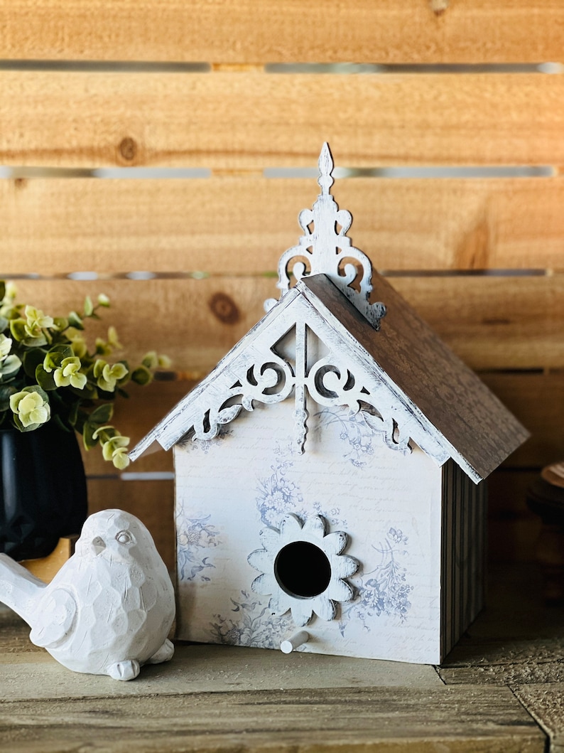 18 Inch Victorian Birdhouse Svg Digital Download For Etsy