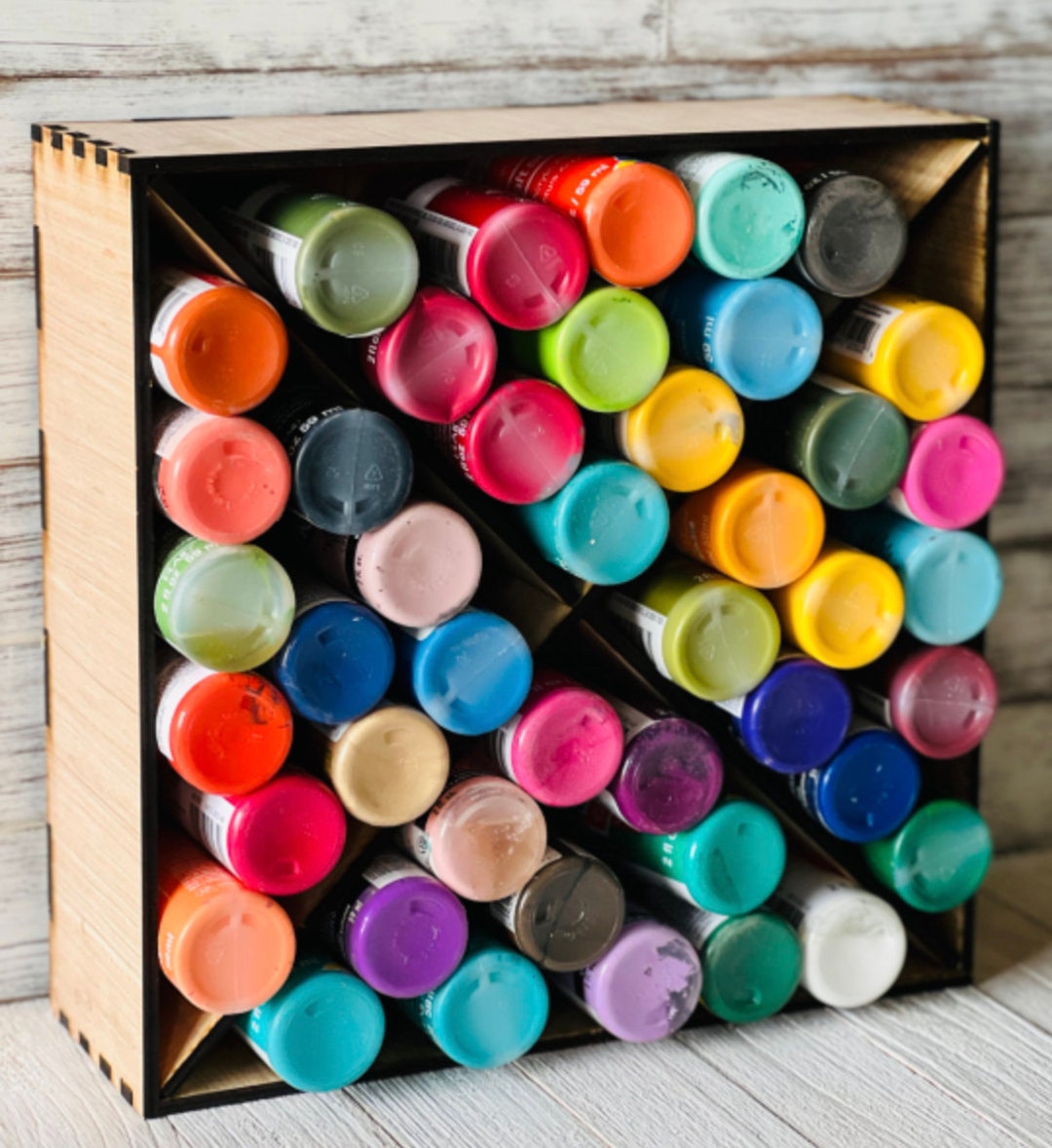 1/4 Inch Paint Storage Box SVG Digital Download for Glowforge or Laser ...