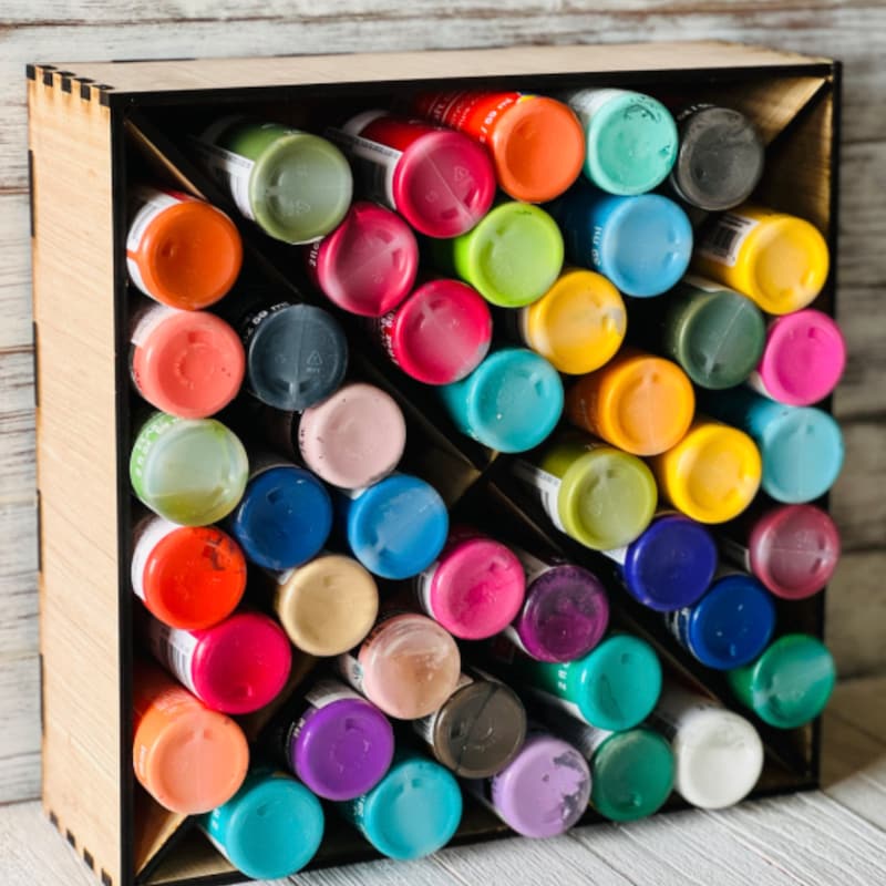 Craft Paint Storage - Etsy