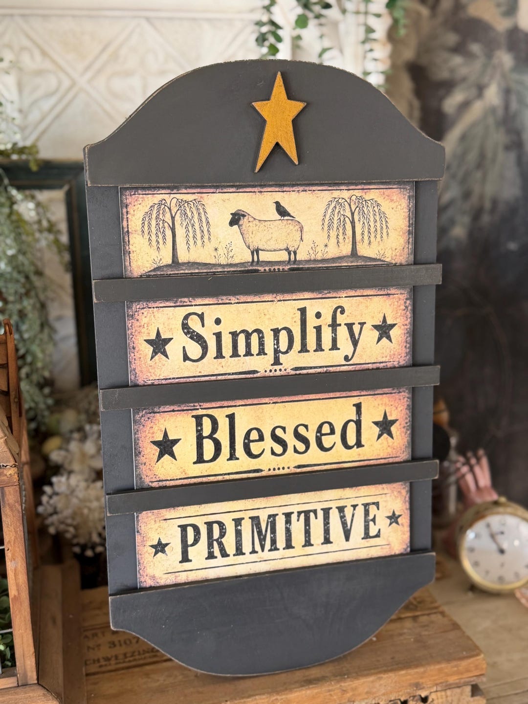 Primitive Farmhouse Hymnal Board With Graphics SVG: Laser Cut File ...