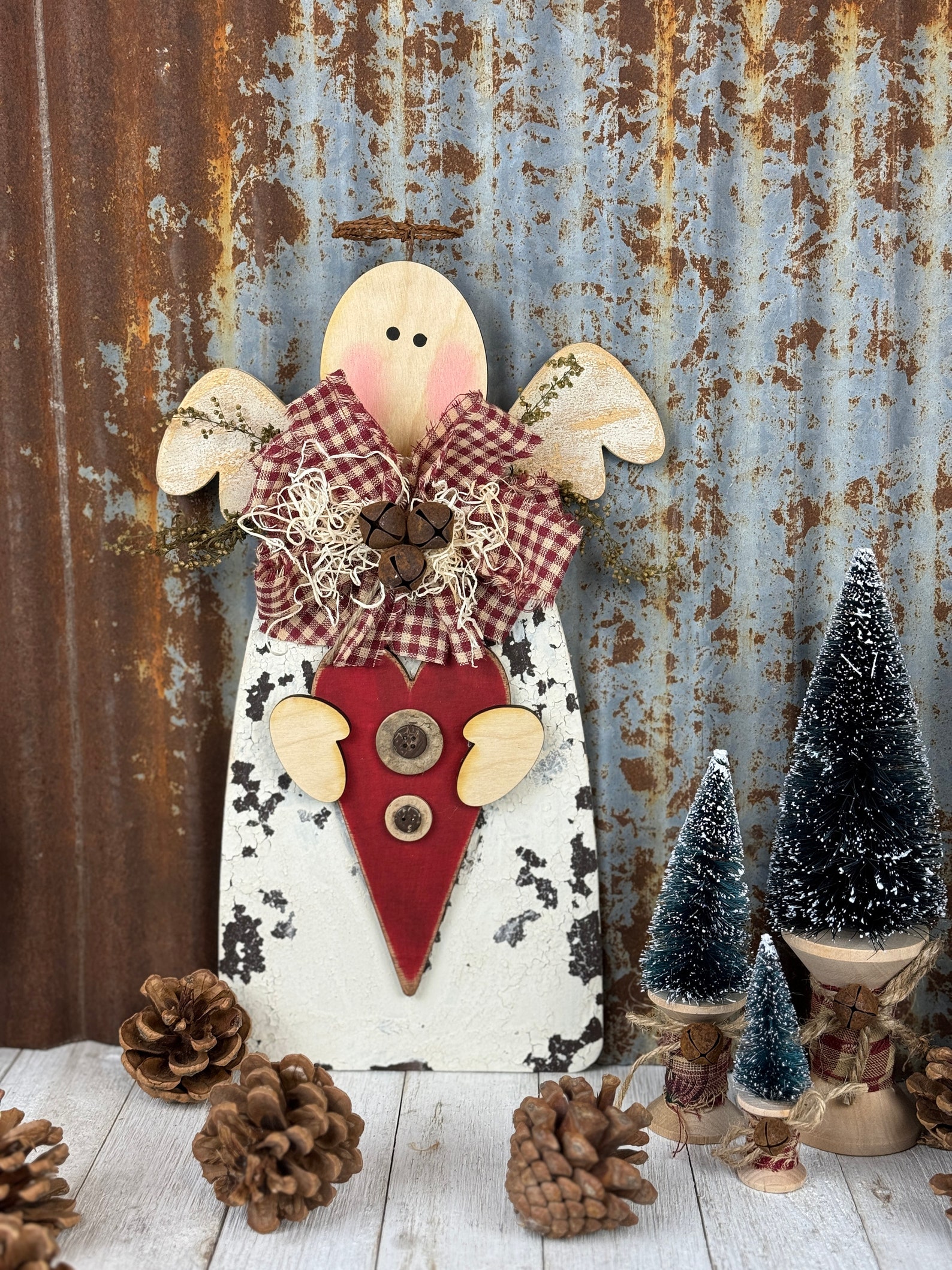 Primitive Angel SVG Digital Download for Glowforge or Laser Not a ...