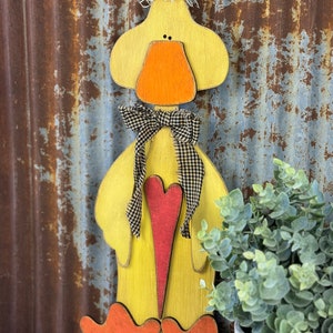 Standing Easter Duck SVG Digital Download for Glowforge or Laser Not a ...