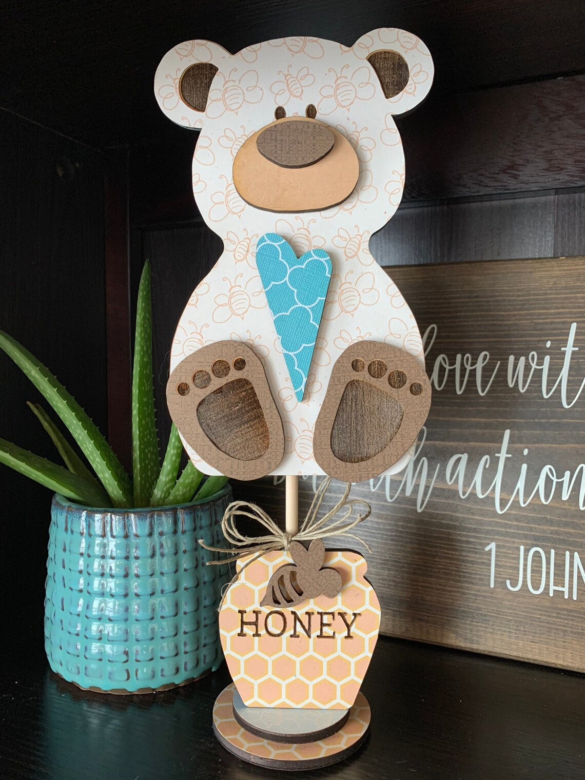 Teddy Bear SVG Digital Download for Glowforge or Laser Not a - Etsy