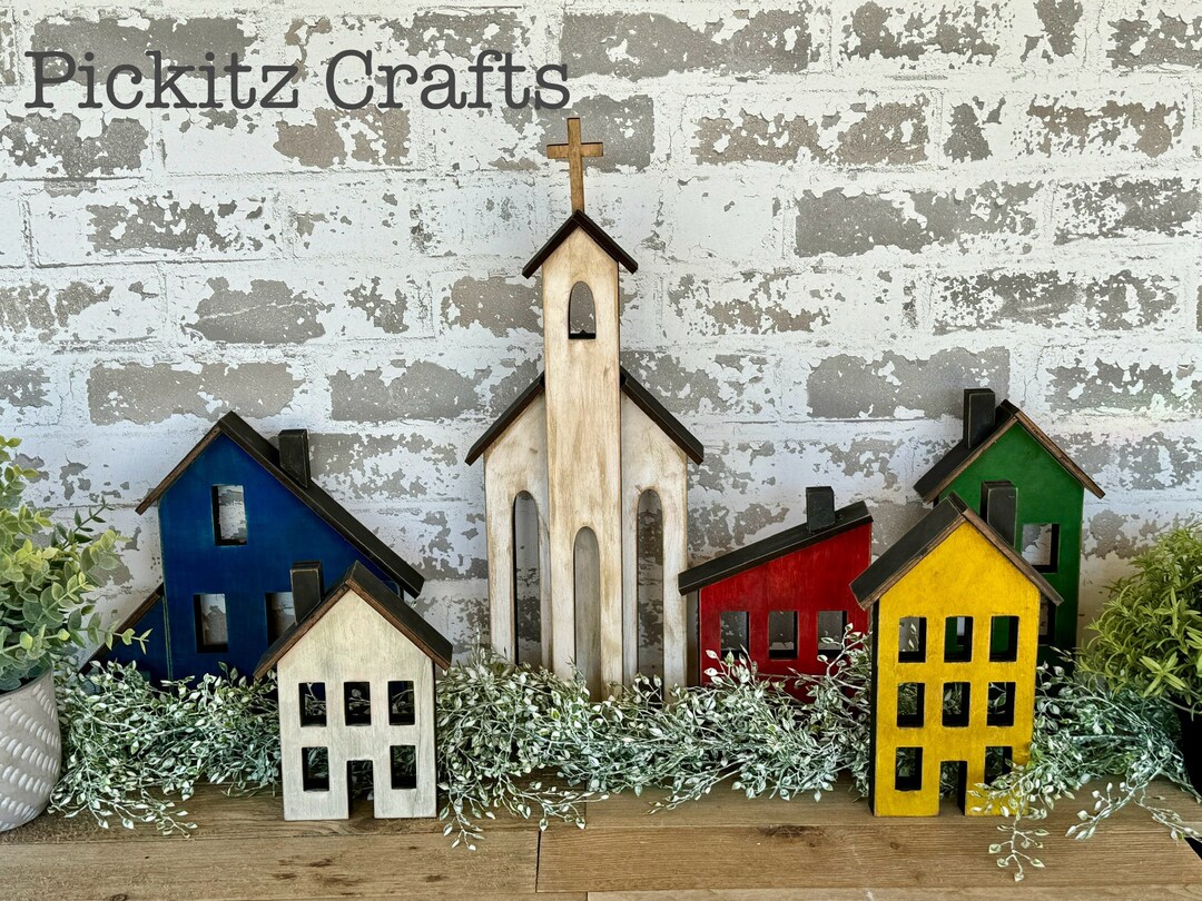 Salt Box Houses ONLY SVG Digital Download for Glowforge or Laser Not a ...