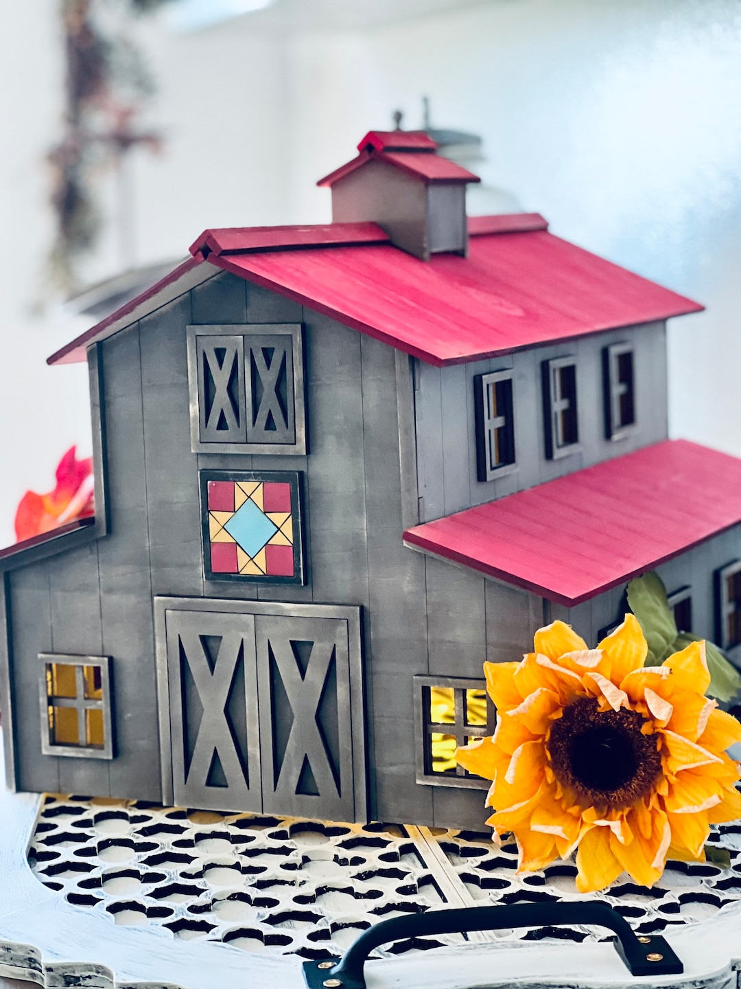 Primitive Barn SVG: Laser Cut File for Glowforge - Etsy
