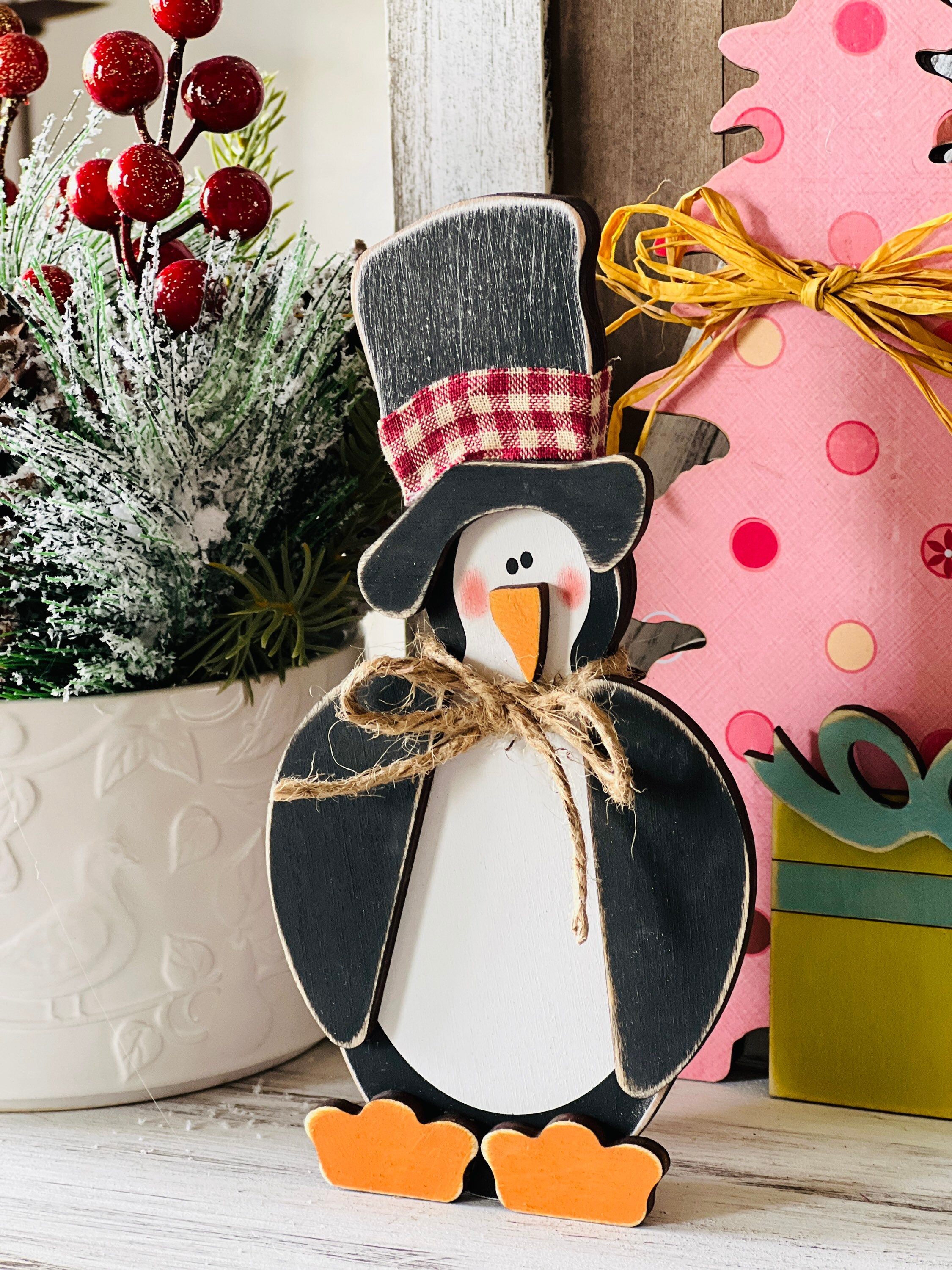Goofy Penguin SVG Descarga digital para Glowforge o láser No - Etsy México