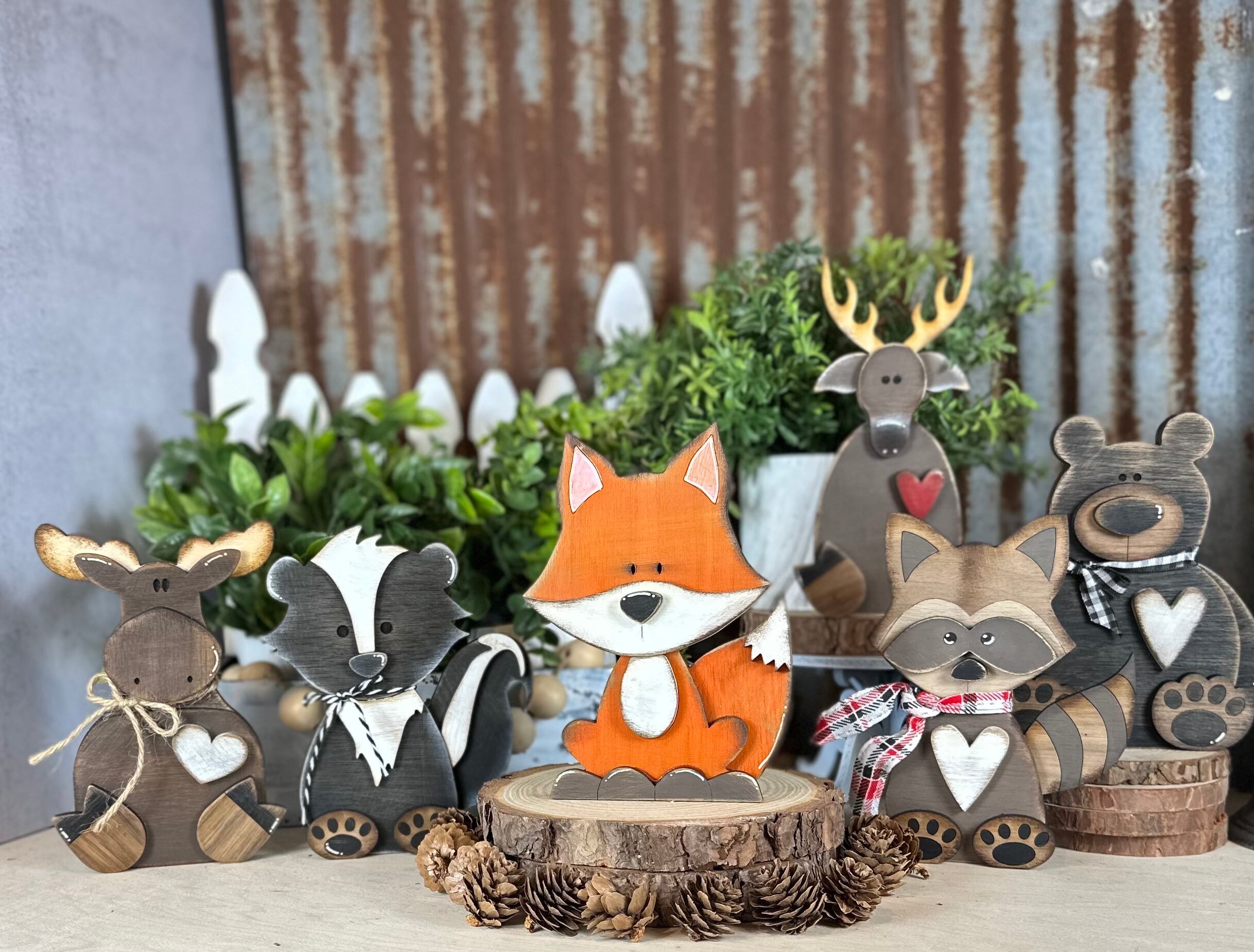 Bear Shelf Sitters Woodland Animal SVG Digital Download for - Etsy Canada