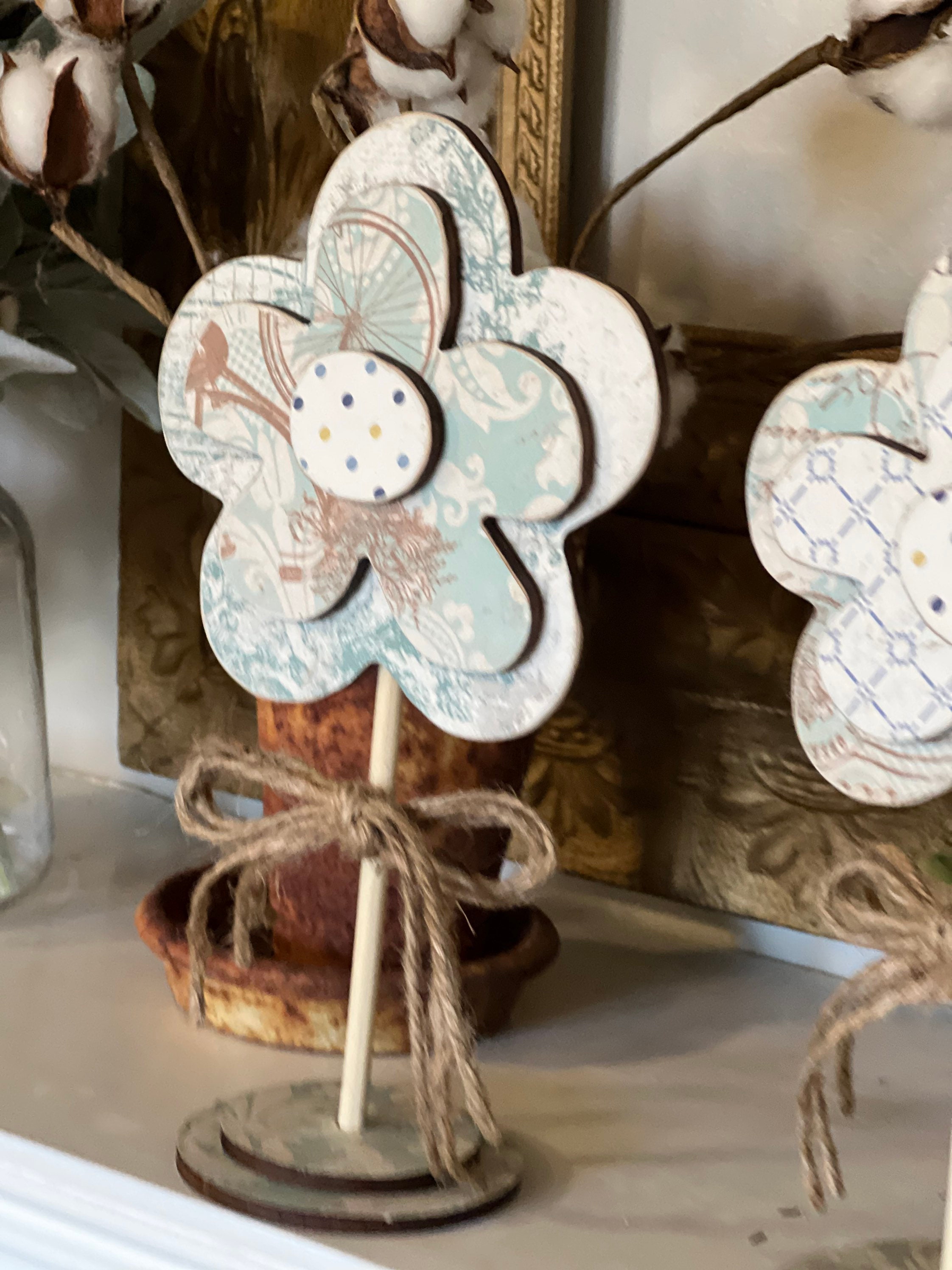 3 Fun Spring Flowers SVG Digital Download for Glowforge or | Etsy