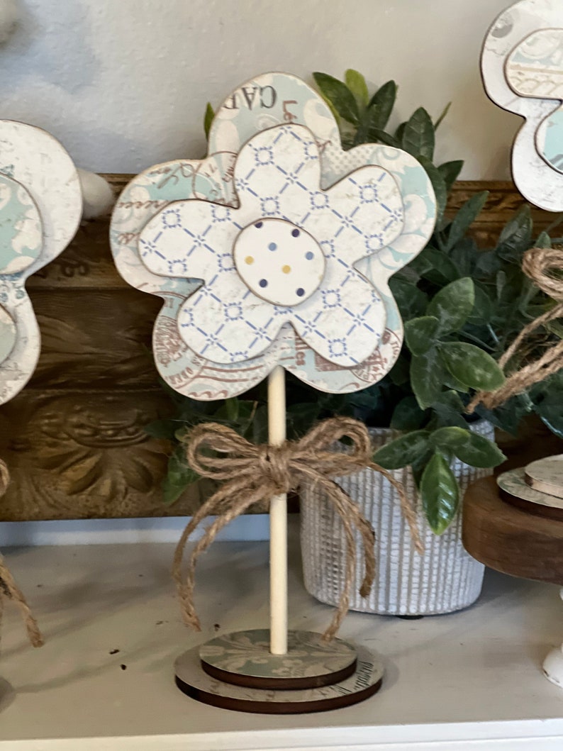 3 Fun Spring Flowers SVG Digital Download for Glowforge or - Etsy