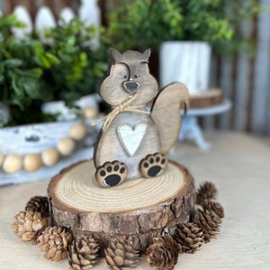 Squirrel Shelf Sitter, Woodland/forest Critter, SVG Digital Download ...