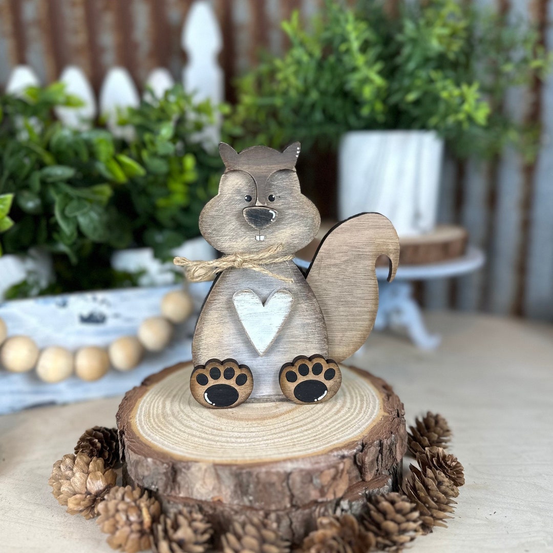 Squirrel Shelf Sitter, Woodland/forest Critter, SVG Digital Download ...