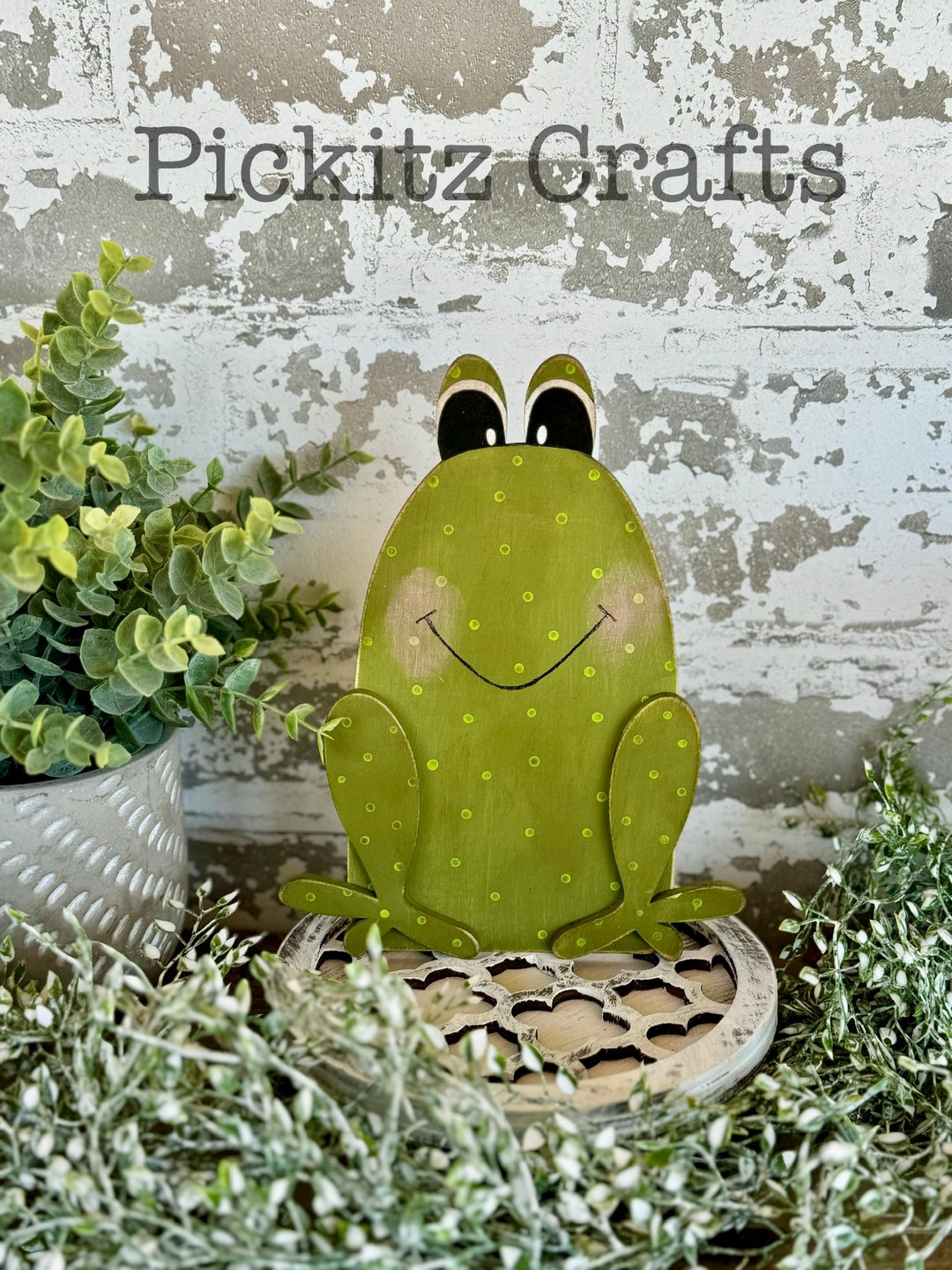 Frog, Shelf Leaner SVG Digital Download for Glowforge or Laser Not a ...