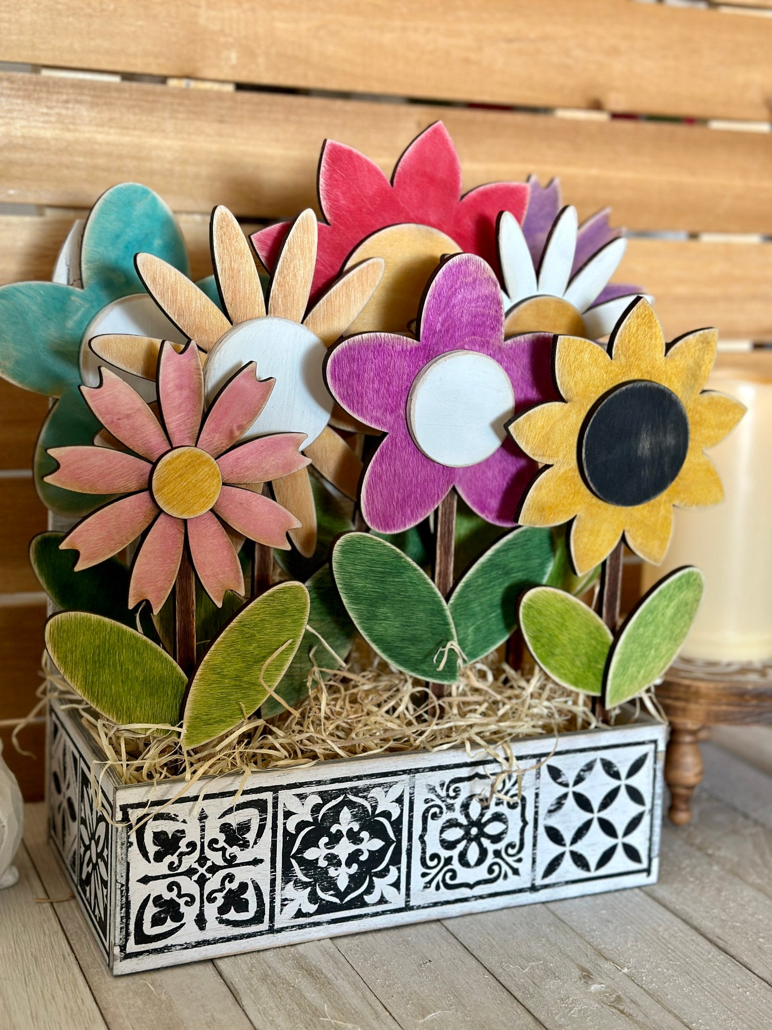 Spring Flowers ONLY SVG: Laser Cut File, Glowforge Ready (digital ...