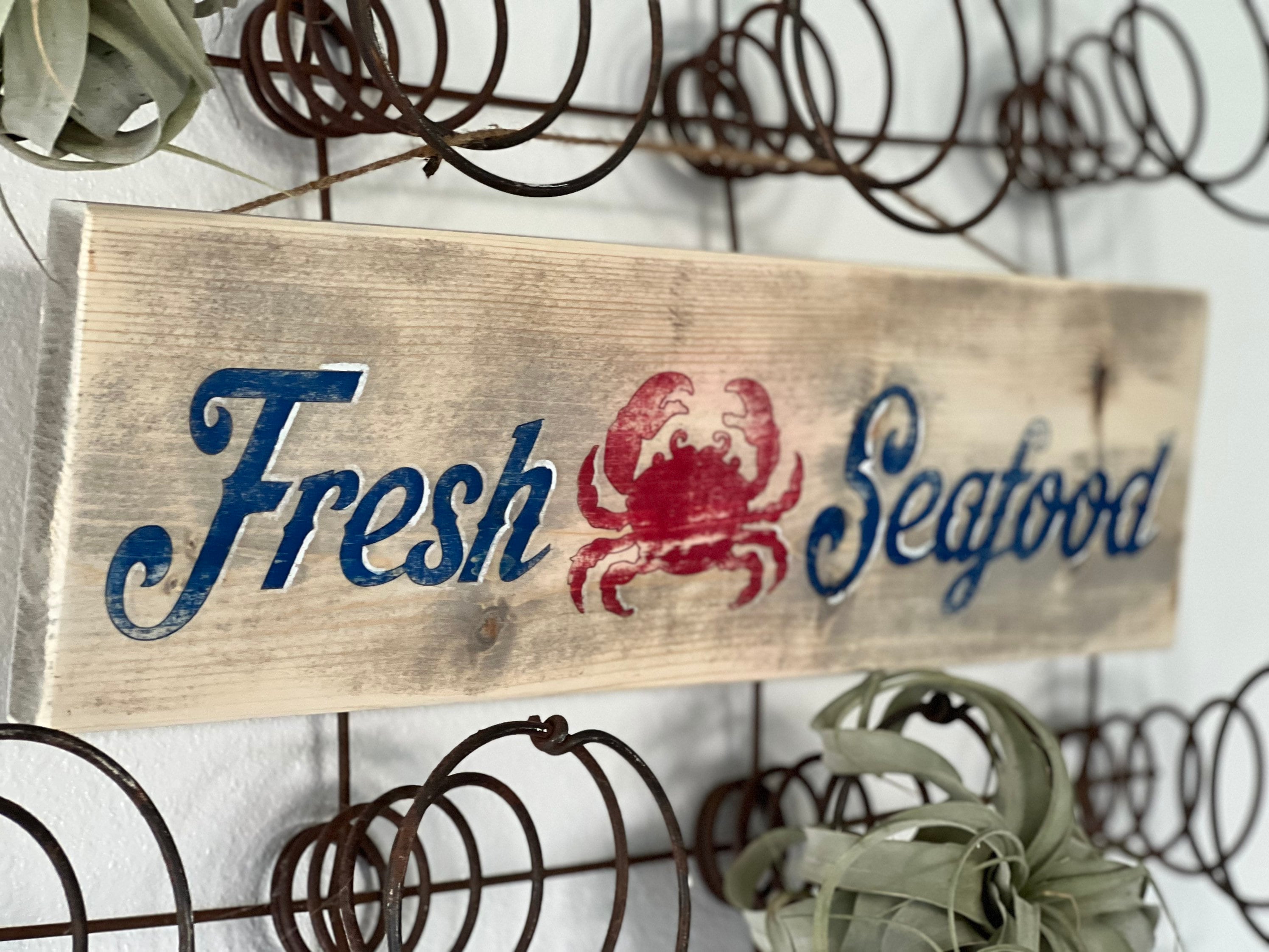 Fresh Seafood Sign Farmhouse SVG Digital Download for - Etsy
