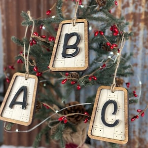 Pallet/shiplap Modern Farmhouse Alphabet Ornament SVG Digital Download ...