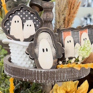 Ghost Frames: 9 Styles, Halloween Laser Cut SVG (digital Download) - Etsy