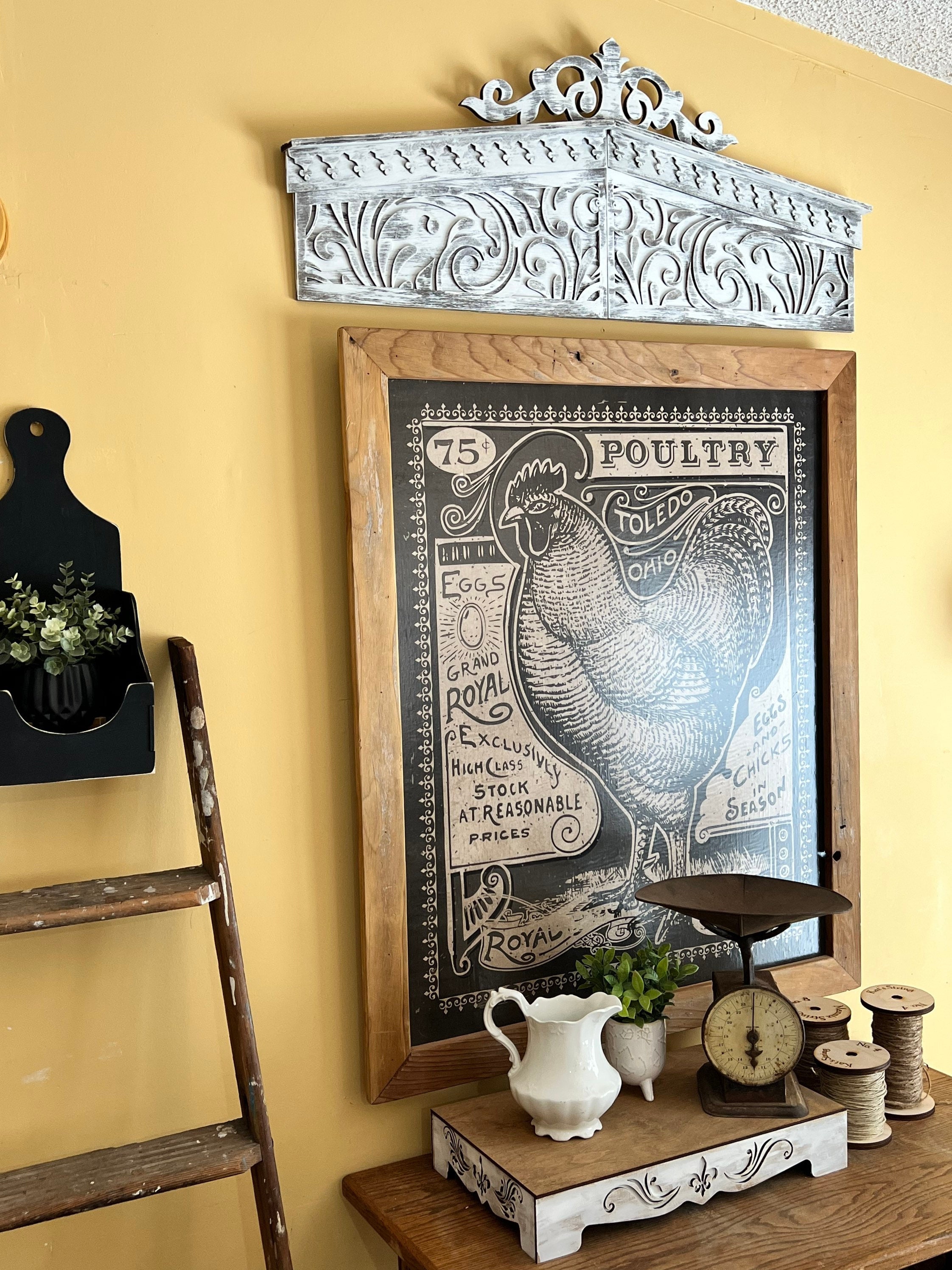 Ornate Pediment/architectural Salvage SVG Digital Download for - Etsy