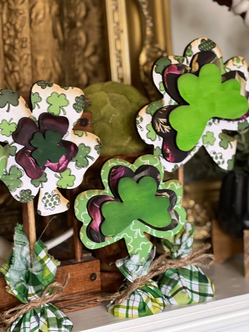 Shamrock SVG: St. Patrick's Day Laser Cut Files (digital Download) - Etsy