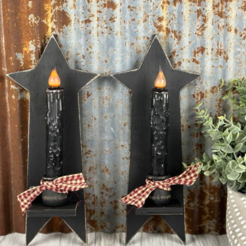 Primitive Candles - Etsy