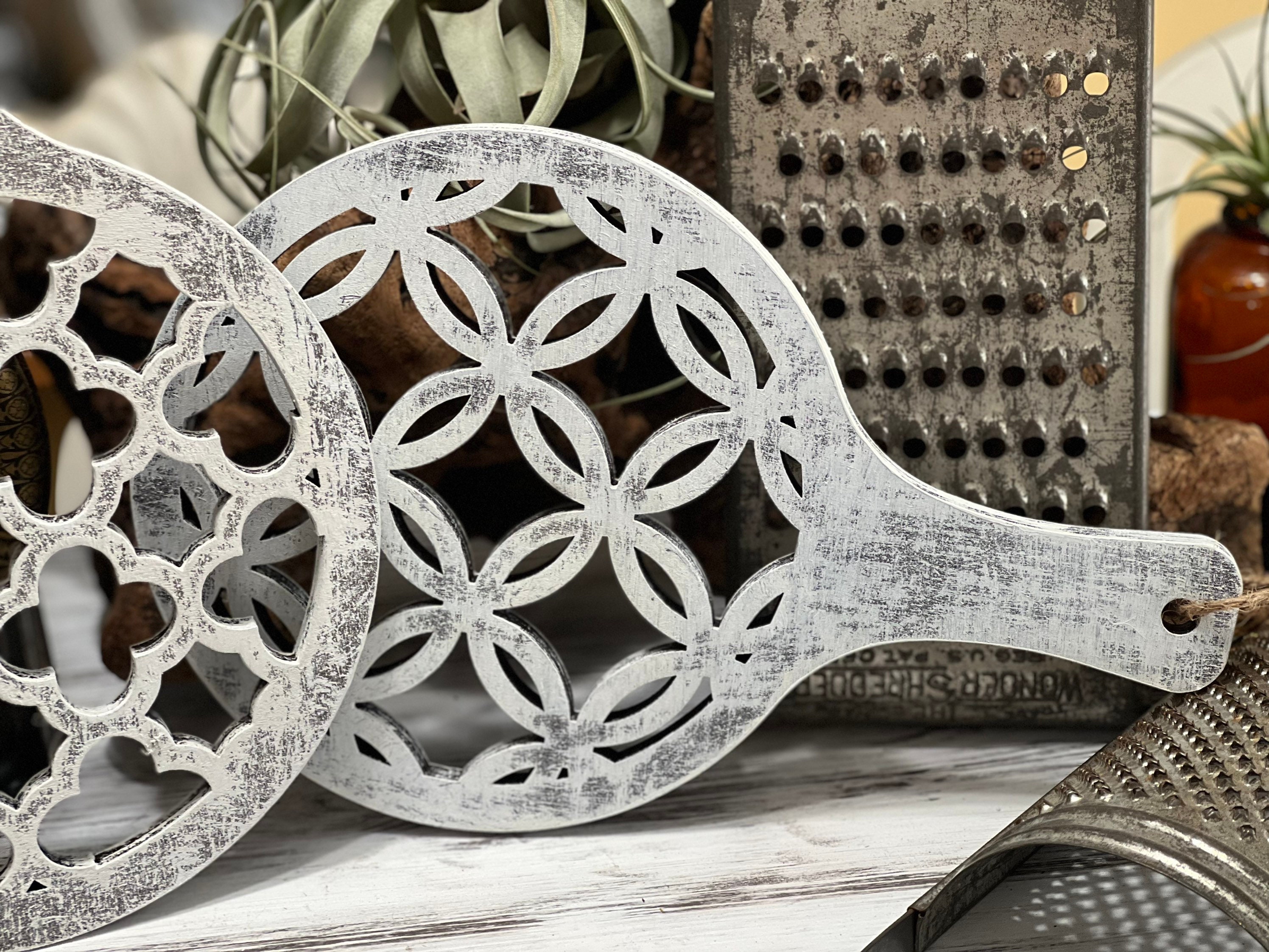 Decorative Cutting Board/trivet 3 Different Sizes 3 Different - Etsy