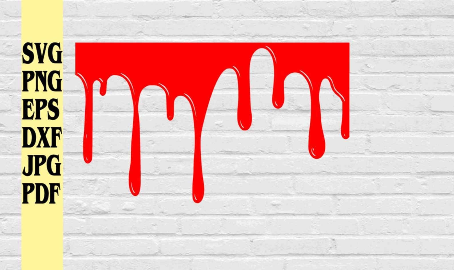 Blood Dripping Svg Png Eps Dxf Jpg Pdf/blood Clip Art/blood | Etsy