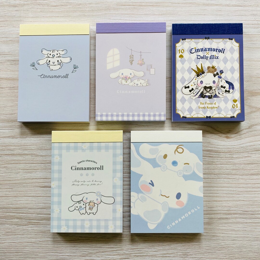 Sanrio Cinnamoroll Mini Memo Pads, Tear Note Pads, Kawaii, Japan - Etsy ...