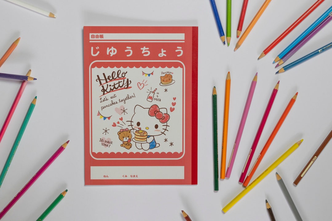 Sanrio Hello Kitty Note Book With Blank Pages, Kawaii, Japan - Etsy ...