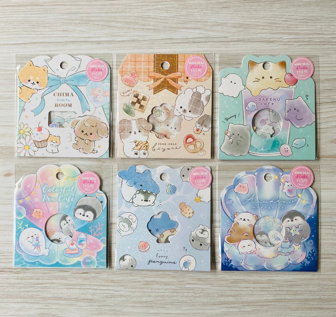 Crux Flake Sticker Packs, Kawaii Stickers, Japanese Stickers - Etsy ...