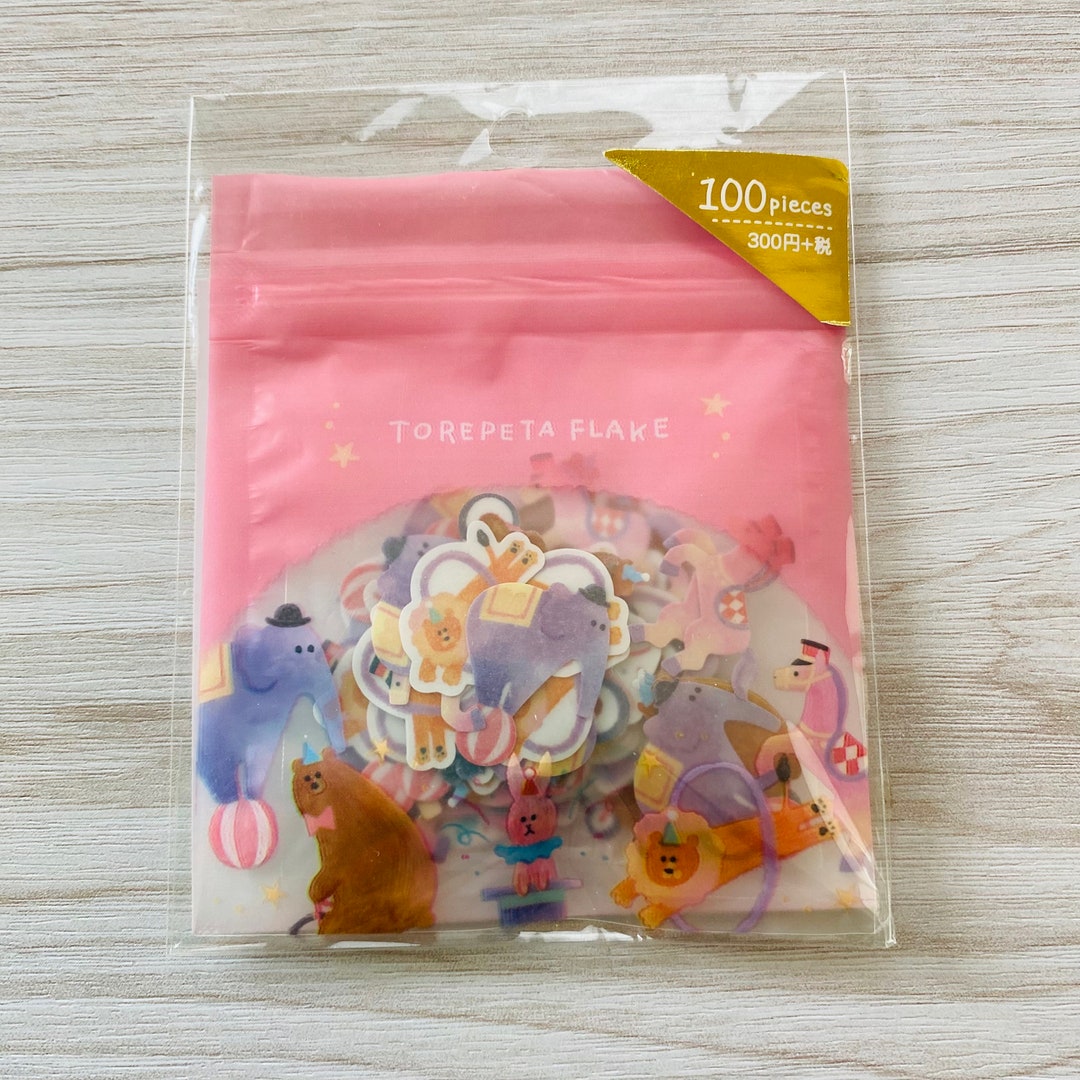 Crux Torepeta Flake Sticker Pack, Lion, Elephant, Horses, Kawaii ...