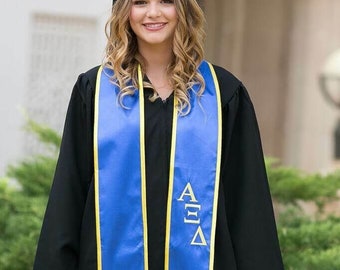 Kappa Delta Graduation Stole - Etsy