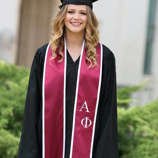 Graduation Stoles Alpha Phi Alpha - Etsy