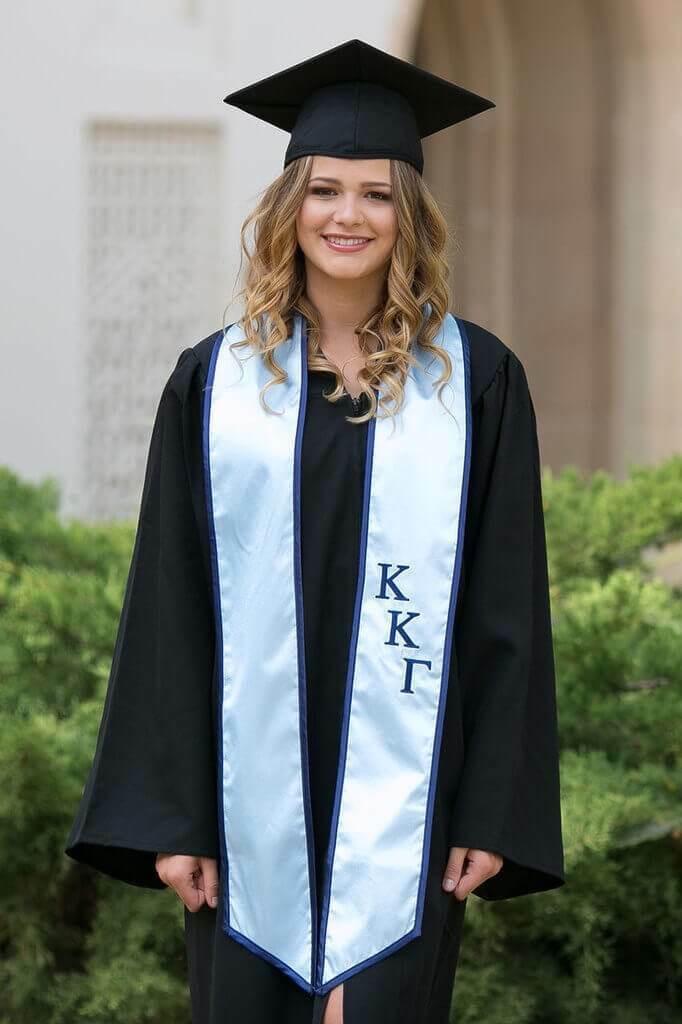 Kappa Kappa Gamma Graduation Stole - Etsy