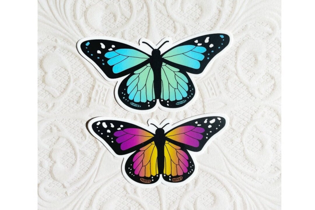 Butterflies Sticker Pack | Butterfly Stickers | Sticker Pack - Etsy