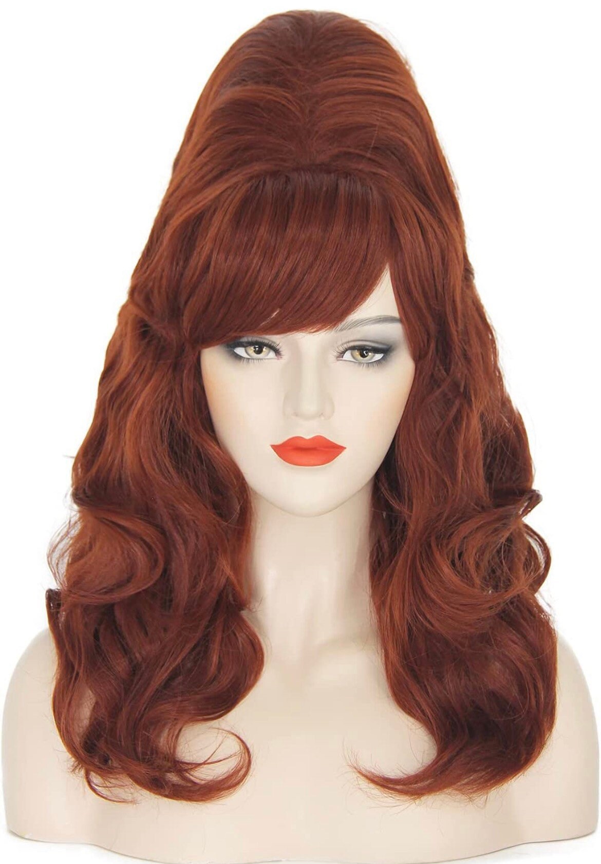GINGER RED Stylish 60’s Retro Beehive Hair Full Cap Wig *new* - Etsy