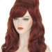 GINGER RED Stylish 60s Retro Beehive Hair Full Cap Wig new - Etsy