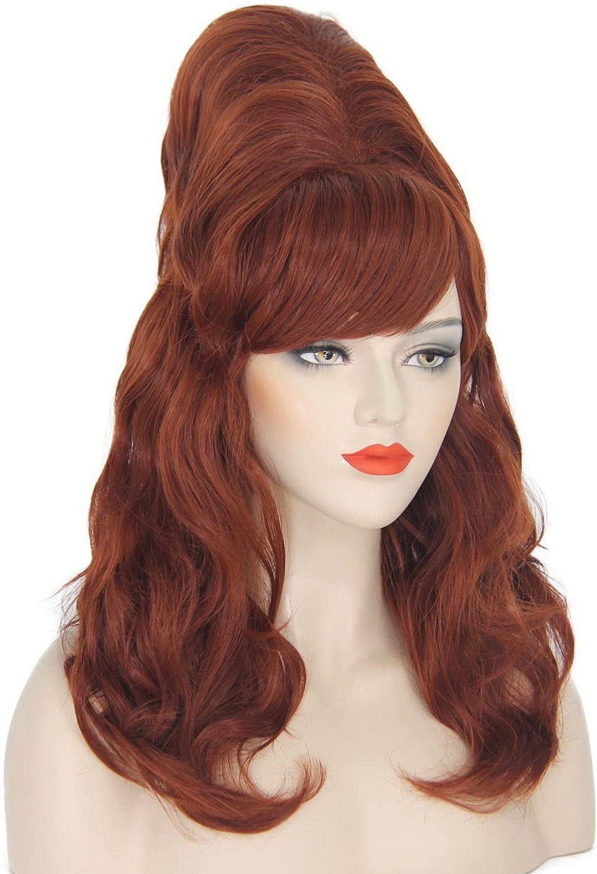GINGER RED Stylish 60’s Retro Beehive Hair Full Cap Wig *new* - Etsy